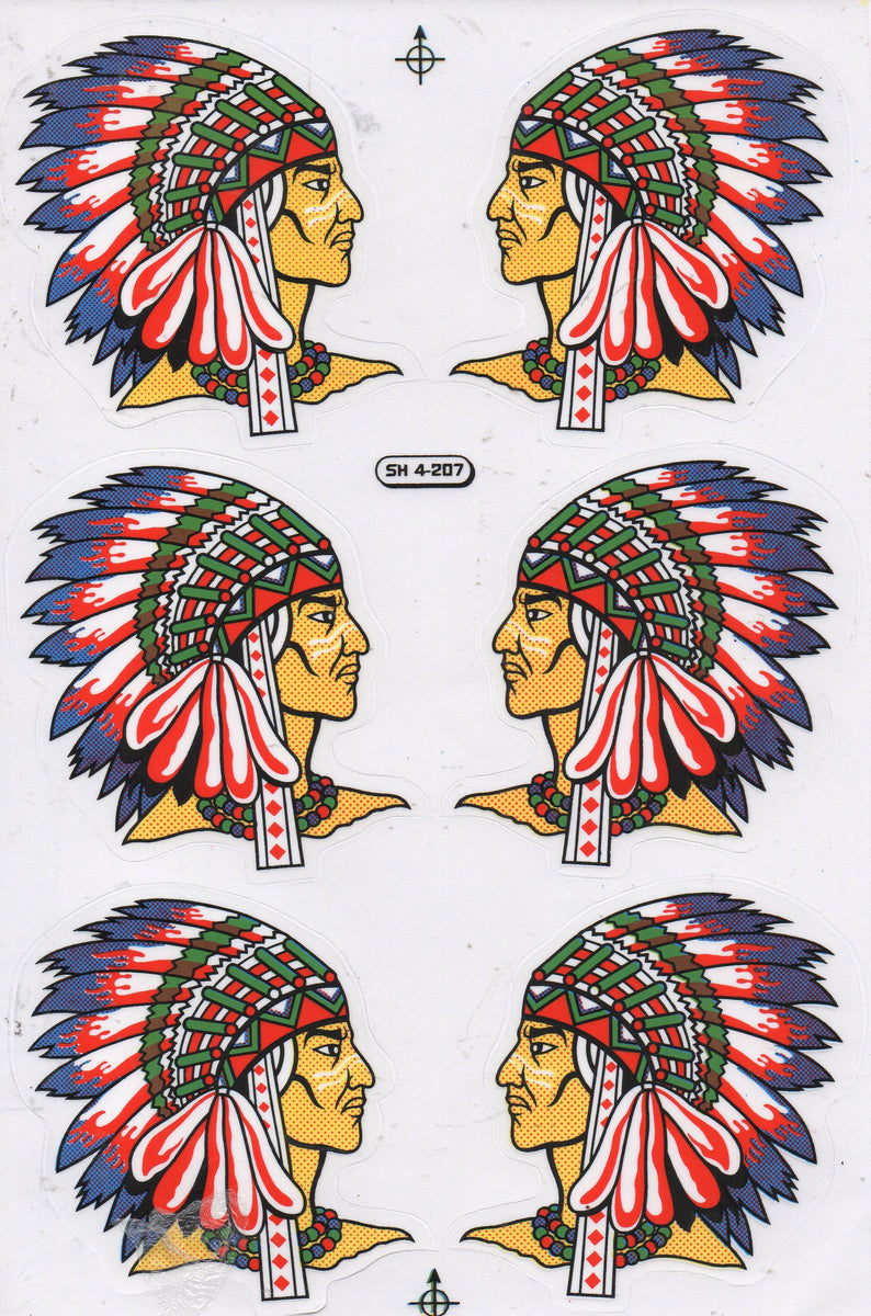 Indian chief sticker motorcycle scooter skateboard car tuning model bu ...