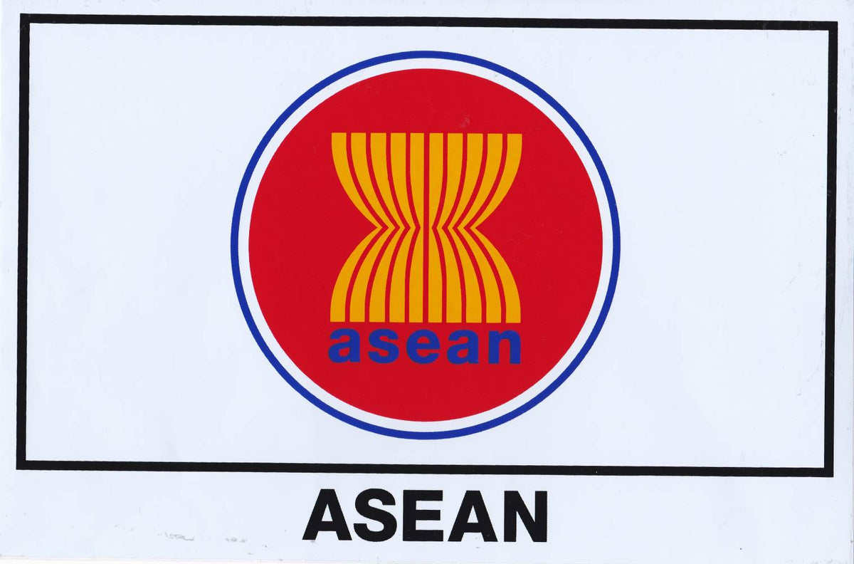 Flag: ASEAN sticker motorcycle scooter skateboard car tuning self-adhe ...
